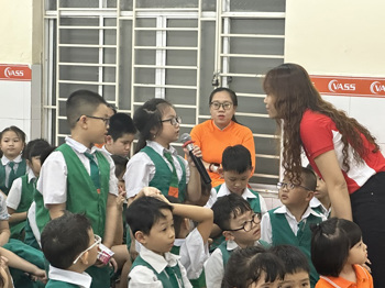 Orion khuấy động Trường quốc tế song ngữ Việt Mỹ VASS với sản phẩm sữa ...